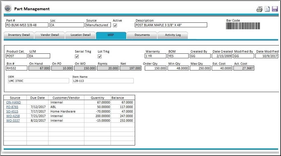 A perspective on MRP (Materials Requirement Planning) – FocusERP Software